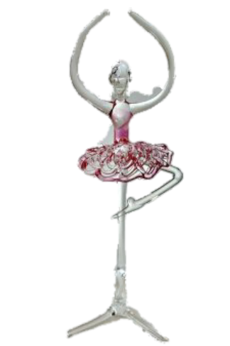 Dancing Glass Ballerina - Uncategorised - Glassblobbery.com